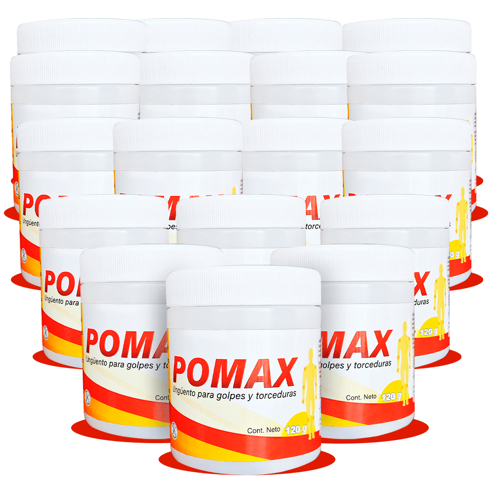 Paquete POMAX 120 g (18 piezas) - Pomax | Para Ese y Otros Dolores
