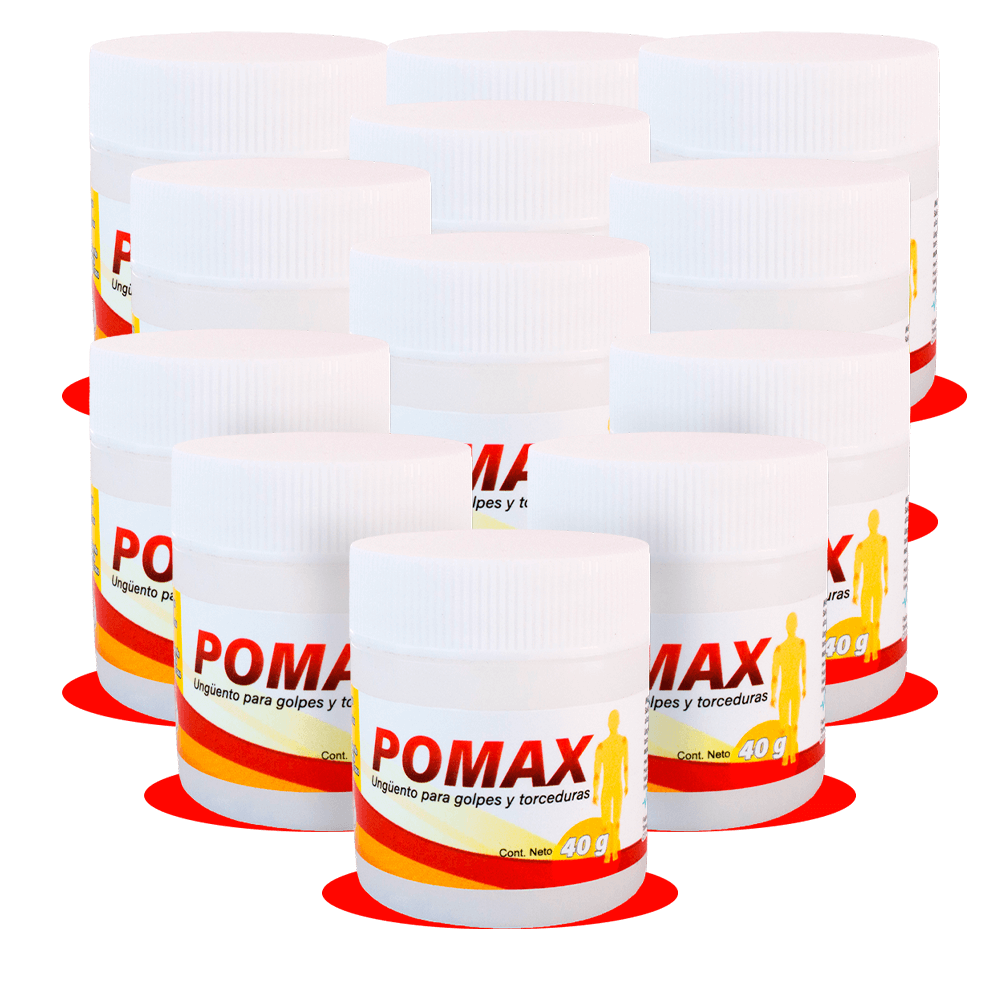 Paquete POMAX 40 g (12 piezas) - Pomax | Para Ese y Otros Dolores